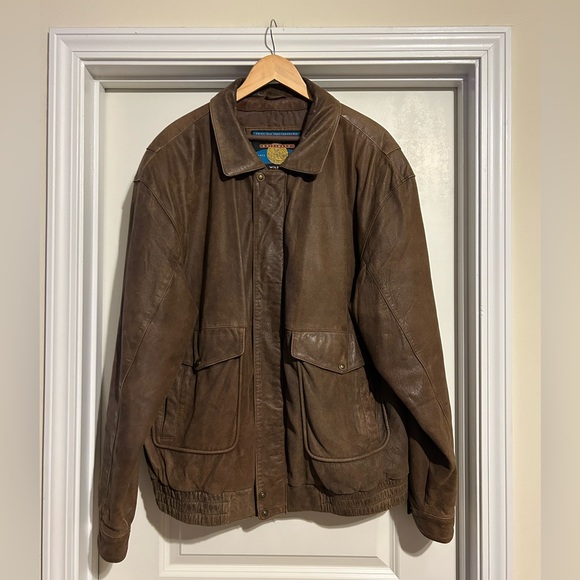 Wilsons Leather | Jackets & Coats | Wilsons Adventure Bound Mens Brown ...